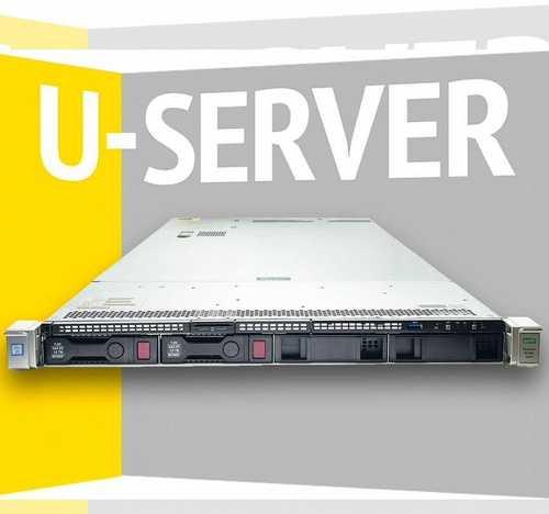 Сервер для 1С HP DL360 G9 4*3.5 2*2680v4 128G P440ar 2*500W HPE ProLiant DL360 Gen9 1U Б/У