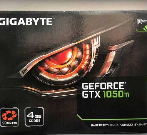 Видеокарта gigabyte Gtx1050 ti 4gb