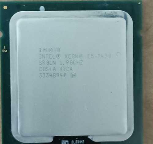 Процессор Xeon e5-2420