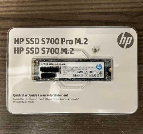 Hp ssd m2 120gb новый