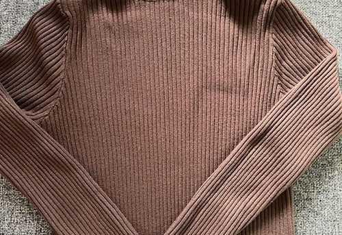 Вязаное платье свитер