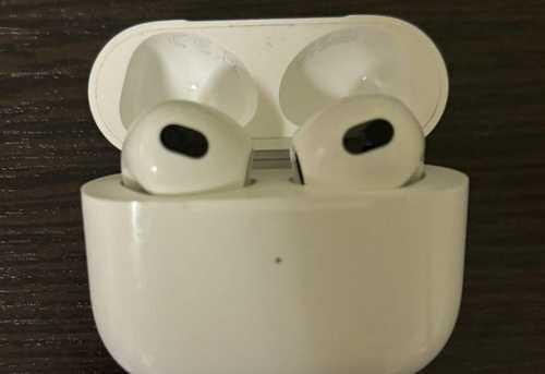 Беспроводные наушники apple airpods 3 бу