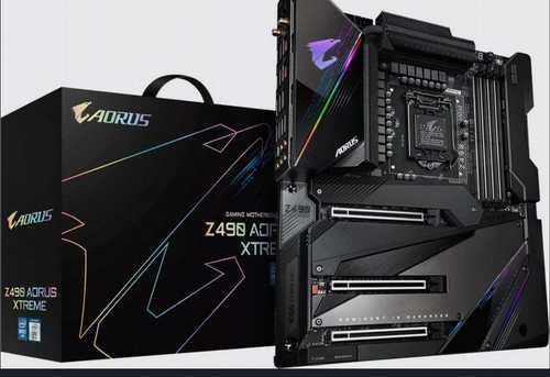 Материнская плата gigabyte Z490 aorus xtreme