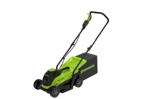 Аккумуляторная газонокосилка Greenworks GD24LM33K2