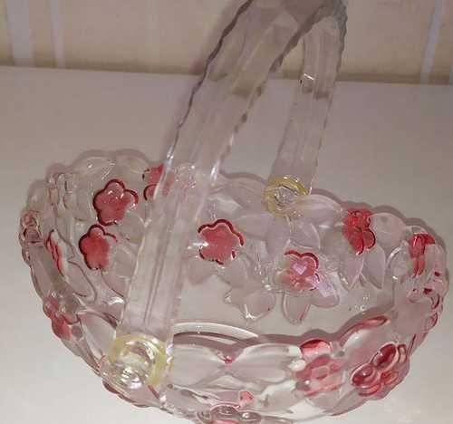 Конфетница корзинка Carmen Walther-Glas