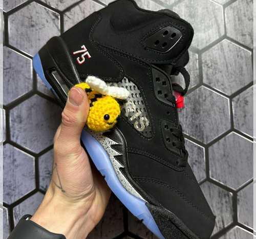 Nike Air Jordan 5 PSG Paris Black OSA