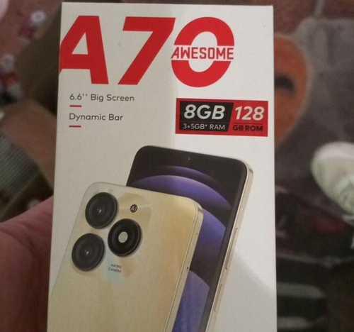 Itel A70, 4/128 ГБ