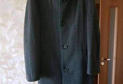 Мужское шерстяное пальто советского времени