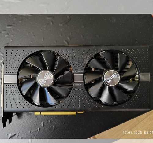 Видеокарта Sapphire nitro  Radeon rx 570 4G gddr5