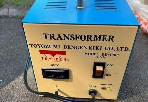 Понижающий трансформатор Transformer toyozumi