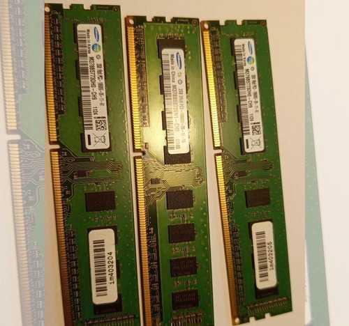 Оперативная память ddr3 Samsung 6gb