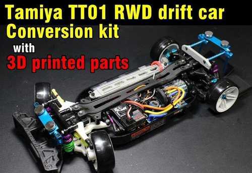 Tamiya TT-01 RWD conversion