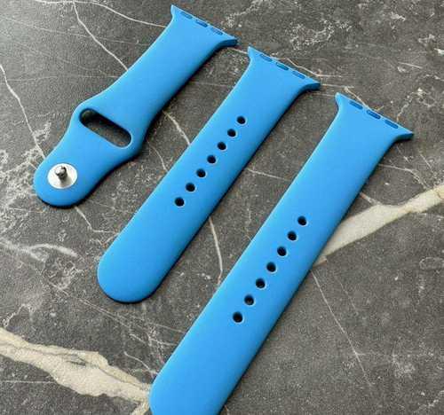 Голубой ремешок Apple Watch 38-40-41