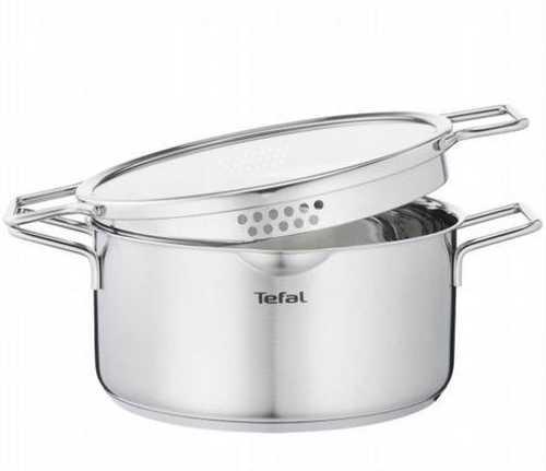 Абсолютно новая кастрюля из нержавейки Tefal