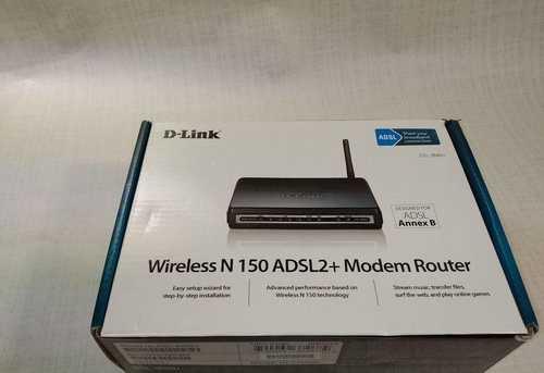 Роутер D-Link DSL-2640U