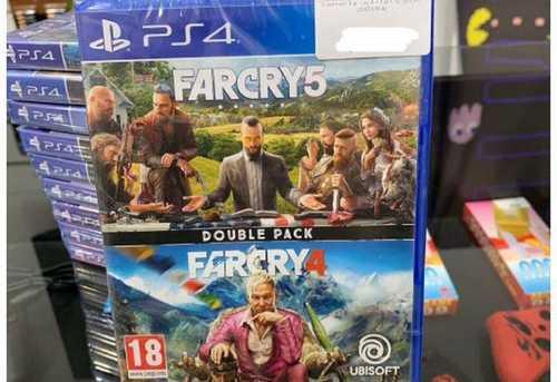 Комплект Far cry 4 и Far Cry 5 PS4
