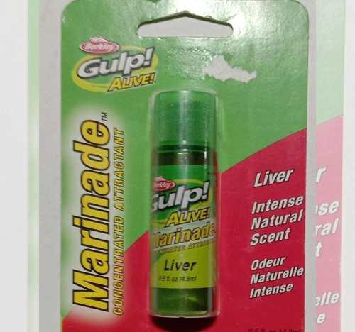 Аттрактант Berkley Gulp Alive Marinade Liver