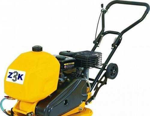 Виброплита zitrek Z3K60W двигатель loncin с баком