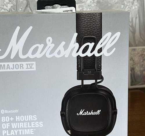 Наушники marshall major 4 USA (оригинал) черные