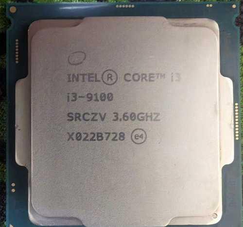 Процессор Intel Core i3-9100