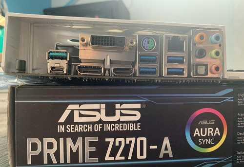 Asus z270-A+i7 8700k+охладжление