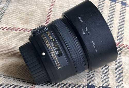 Nikon 50mm 1.8 G Nikkor