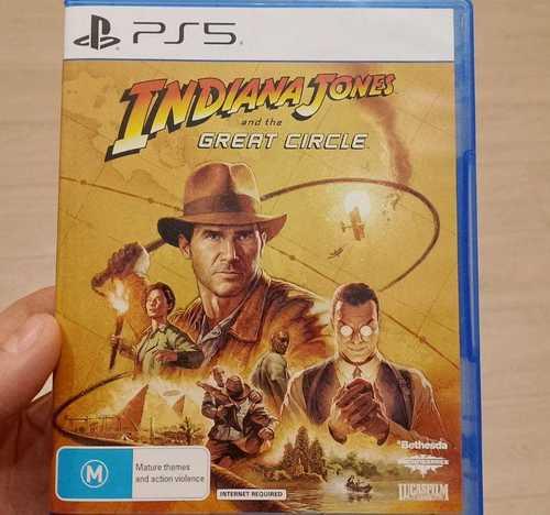 Indiana jones and the great circle ps5 диск