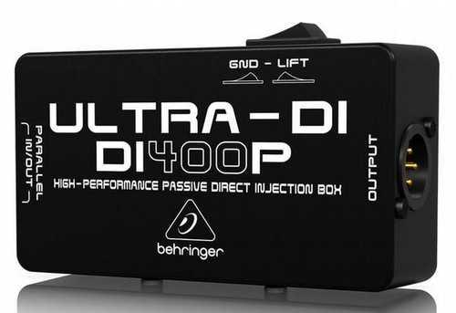 Директ-бокс Behringer DI400P ultra-DI