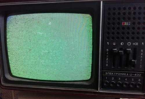 Цветной телевизор Электроника