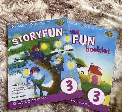Storyfun 3 + Home fun booklet 3 новые учебники