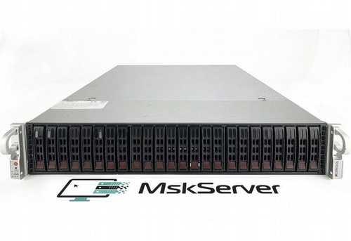 Сервер Supermicro 2028R-E1CR24N 2x E5-2680v4 32Gb