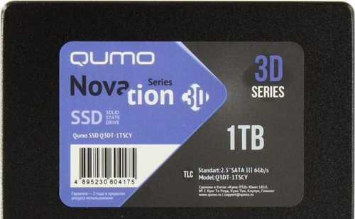 SSD qumo Novation 3D TLC 1 Тб Q3DT-1tscy SATA