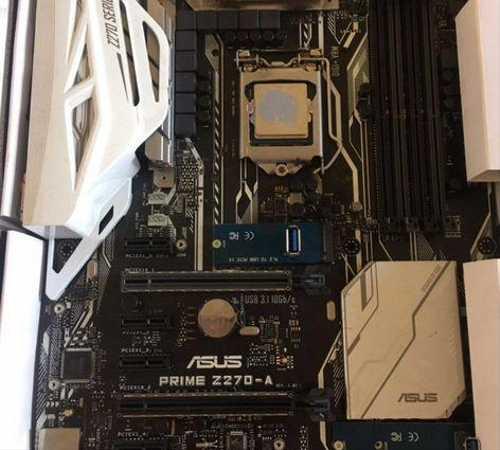 Материнская плата Asus z270a 2шт