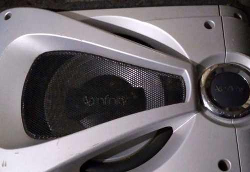 Сабвуфер infiniti и усилитель JVC
