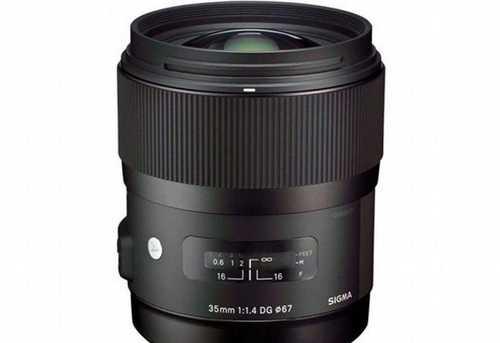 Sigma AF 35mm f/1.4 DG HSM Art Nikon F Новый
