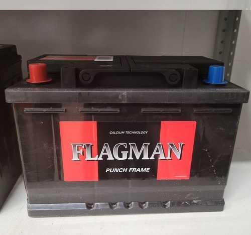 Аккумулятор flagman 75Ah П.П