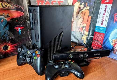 Xbox 360 Slim прошитый Freeboot