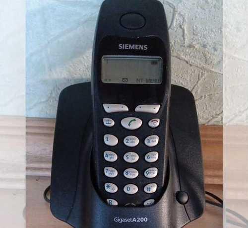 Беспроводной телефон Siemens Gigaset A200