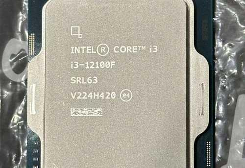 Процессор Intel core i3-12100f