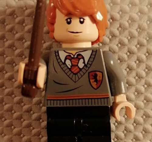 Lego Harry Potter минифигурка Рон Уизли