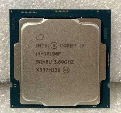 Процессор Intel Core I3 10100F LGA 1200