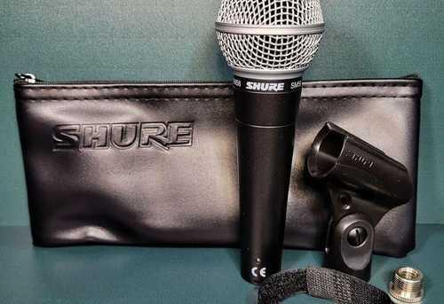 Shure SM58 вокальный микрофон