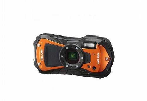 Цифровой фотоаппарат Ricoh WG-80 оранжевый