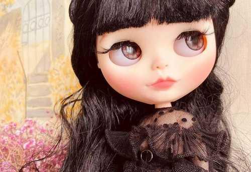 Кукла блайз blythe Уэнсдей custom wednesday