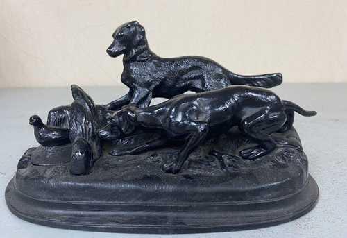 Чернильница собаки 1988 год каслинское литье касли