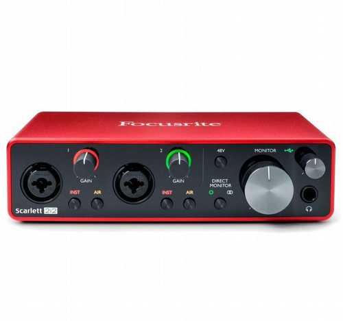 Звуковая карта focusrite Scarlett 2i2 3rd Gen