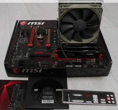 Комплект: I7-8700, MSI Z370 Gaming Plus, 32 GB