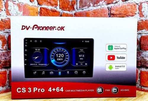 Android магнитола 4+64 Gb Pioneer CS3 Pro 4G+sim