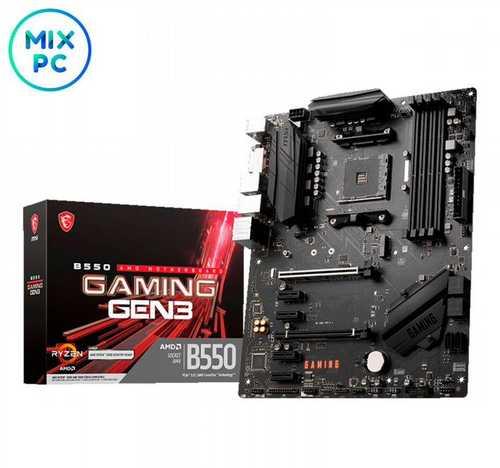 Материнская плата AM4 MSI B550 gaming GEN3