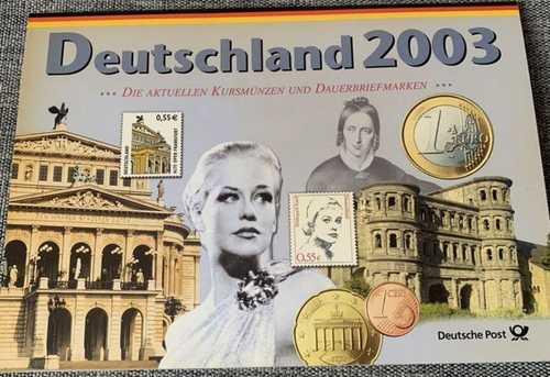 Нумизматика монеты Германия 2003
